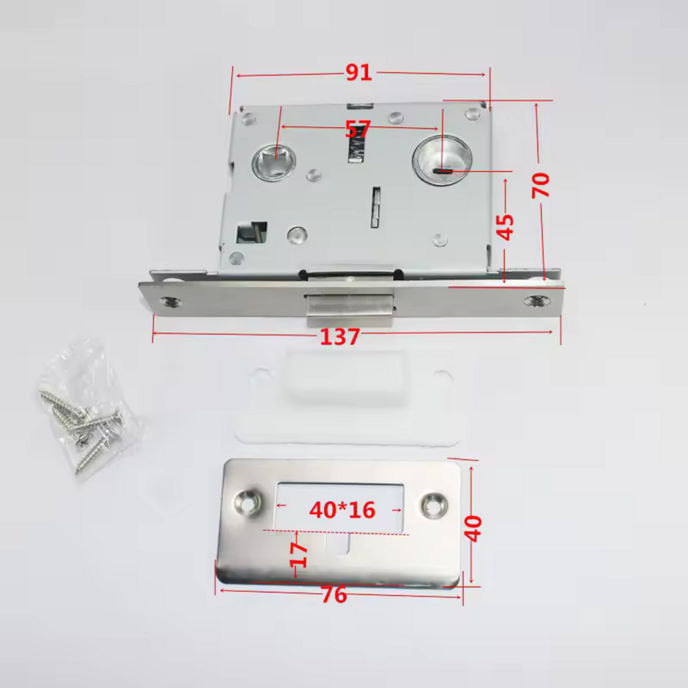 Supreme Door Lockcase Latch | Pressure Lock | Lockbody | Stainless ...