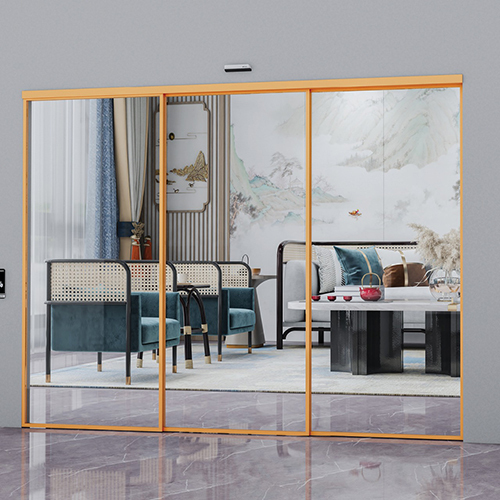 Slim Profile Telescopic Sliding Door - Application: Commercial at Best ...