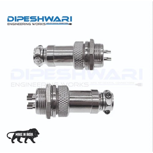 6 Pin Metal Connector - Application: Industrial at Best Price in ...