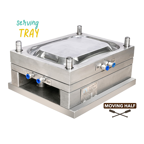 Moving Half Serving Tray Mould - Color: Silver at Best Price in ...