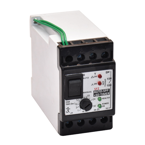 Sfz Single Phasing Preventer With In Built Star Delta Timer ...