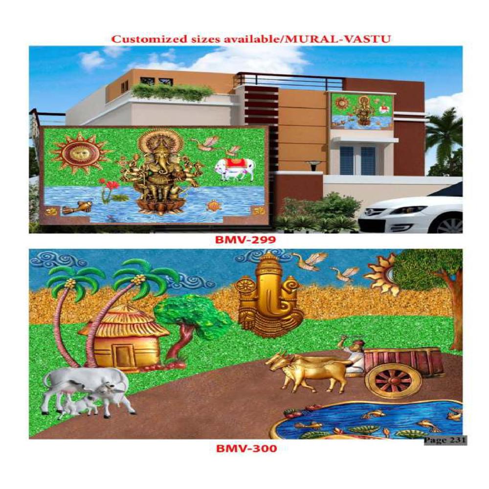 Elevetion Wall Murals Poster Tiles at 295.00 INR in Bengaluru | Slv ...