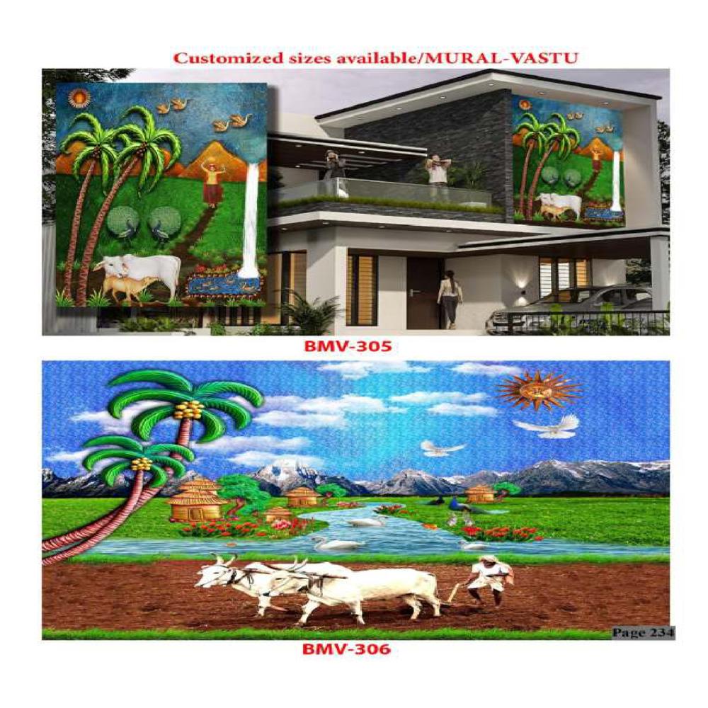Elevetion Wall Murals Poster Tiles at 295.00 INR in Bengaluru | Slv ...