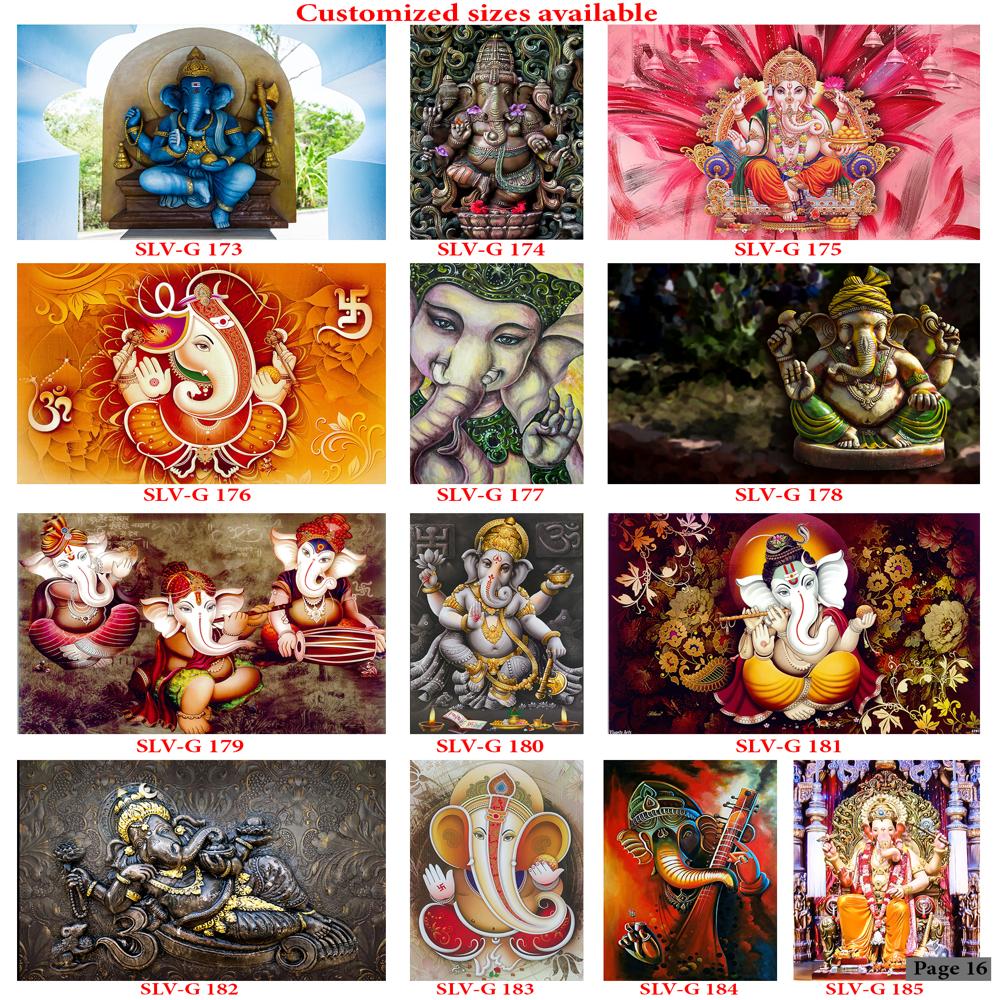 Ganesha Wall Poster Tiles at 295.00 INR in Bengaluru | Slv Digitals ...