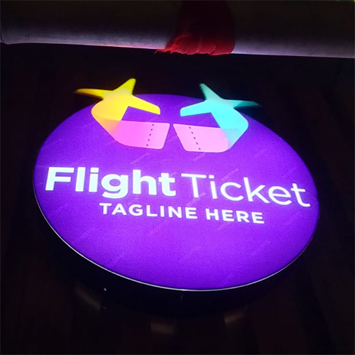 Led Logo Sign Board - Application: Outdoor Advertisment at Best Price ...