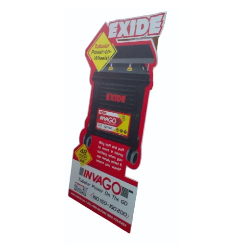 Mdf Cut Out Stand With Printing - Application: Promotional at Best ...