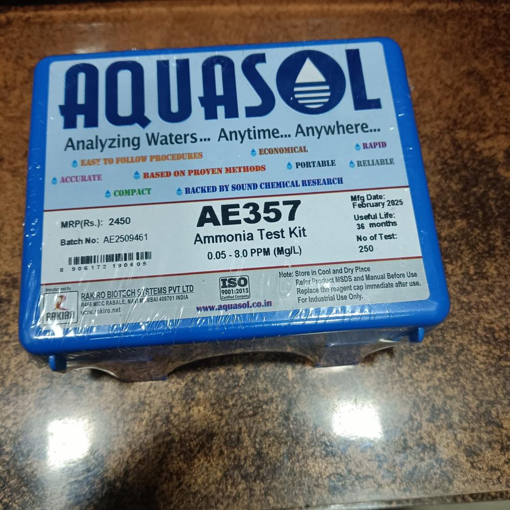 Ammonia Test Kit, Aquasol, Ae-357 at 1593.00 INR in Mumbai | Ayush ...