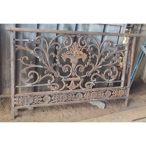 Hotel Wrought Iron Balcony Railing - Color: Any Color at Best Price in ...