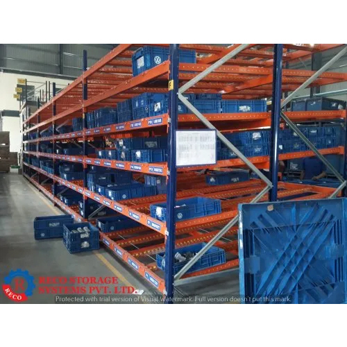 Fifo Flow Rack System - Capacity: 1000 Kg at Best Price in Pune | Reco Storage Systems Private ...