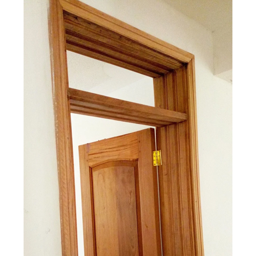 6 Feet Teak Wood Door Frame - Application: Commercial at Best Price in ...