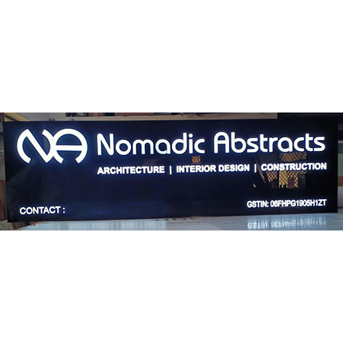 Vinyl Glow Sign Board - Application: Commercial at Best Price in ...