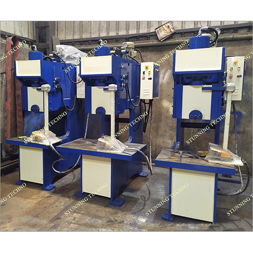 Hydraulic Press - Color: Blue Paint Coated at Best Price in Ahmedabad ...