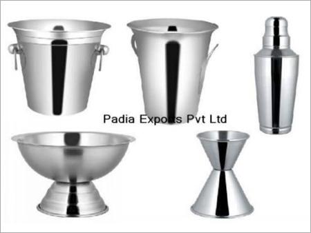 Stainless Steel Bar Ware at Best Price in Delhi | Padia Exports Pvt. Ltd.