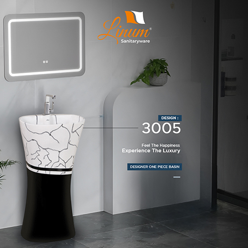 3005 Designer One Piece Basin - Color: Any Color at Best Price in Morbi ...