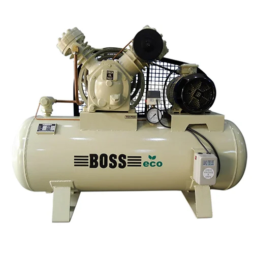 7.5 Hp Two Stage Air Compressor - Air Flow Capacity: 19.70 Cubic Feet ...