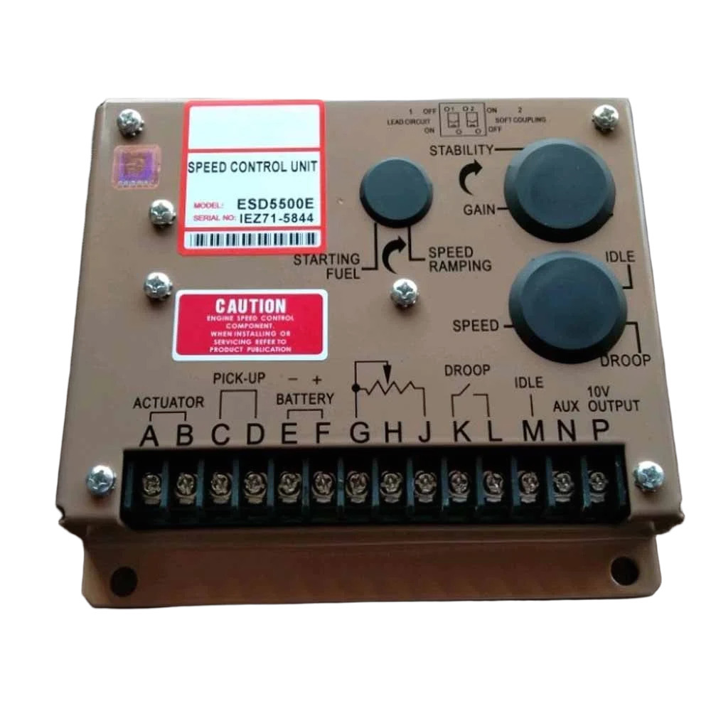 Cummins Esd5500d Speed Control Governor Card - Application: Industrial ...