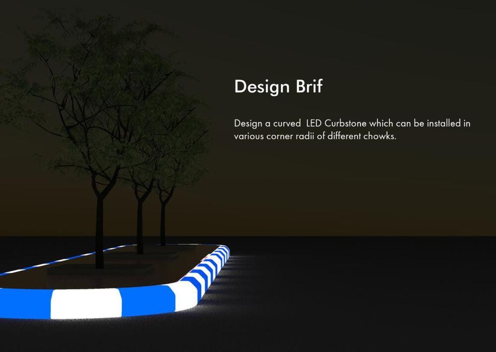 Led Kerb Stones - Color: Blue White at 1985.00 INR in Vadodara, Gujarat ...