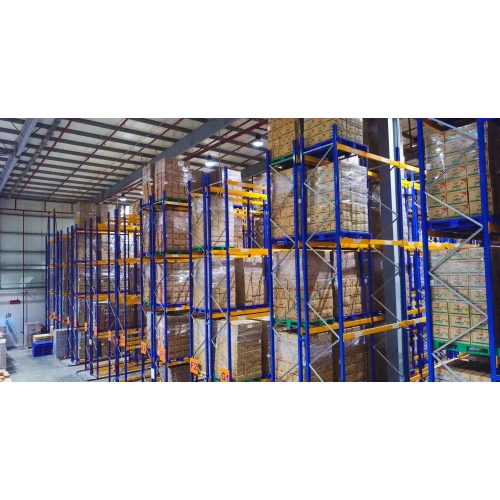 Industrial Storage Rack - Mild Steel, Standard Size, Blue Finish | 500 ...