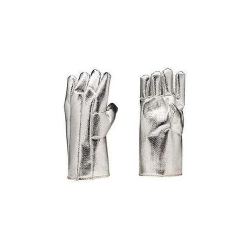 Aluminized Fire Fighting Hand Gloves - Color: Silver at Best Price in ...