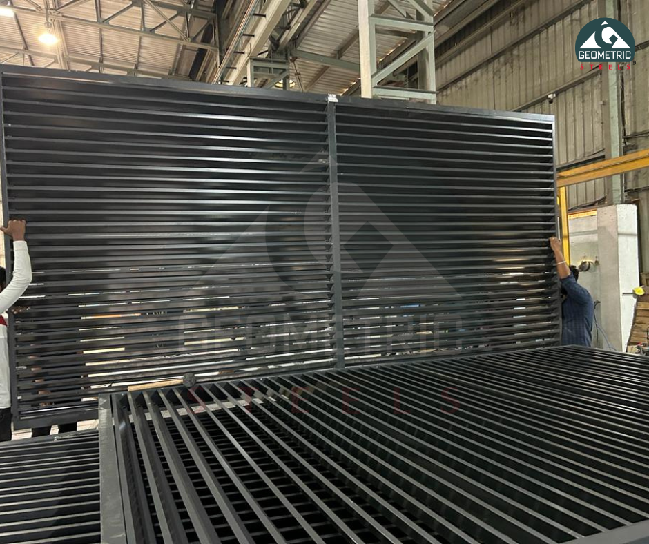 Exterior Aluminium Louvers - Color: Multi Colour at Best Price in Pune ...