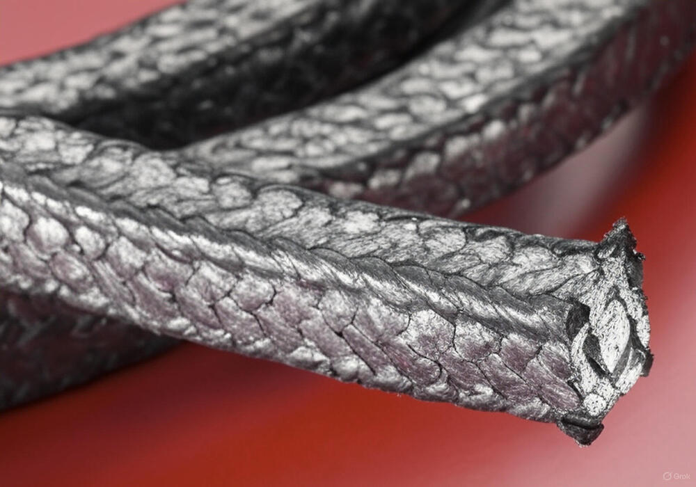 High Grade Graphite Gland Packing Rope - Color: Black at Best Price in ...