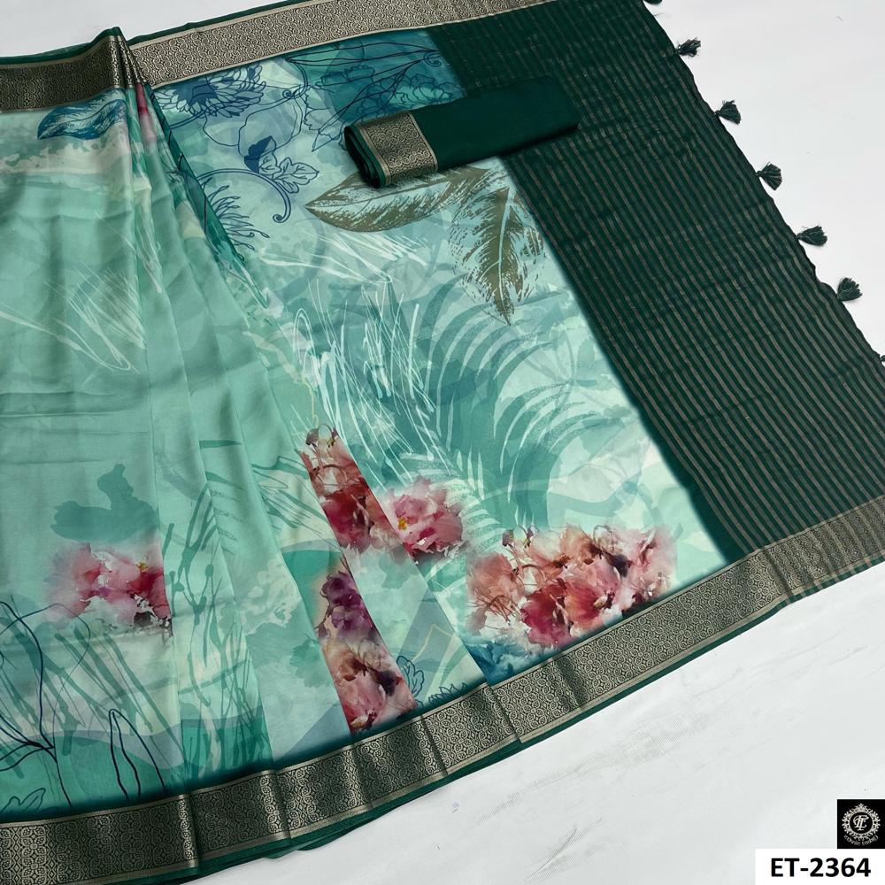 Lightweight Saree at 2235.45 INR in Surat, Gujarat | Ethnic Today Llp