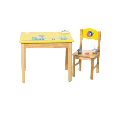 Ncr-106 Mdf Single Seater Table And Chair - Color: Different Available ...