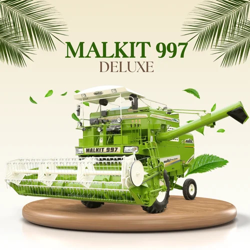 133 Hp Malkit 997 Delux Combine Harvester - Dimension (l*w*h): Length ...