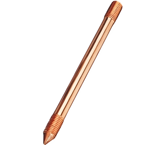 Solid Copper Externally Threaded Rod - Color: Different Available at ...