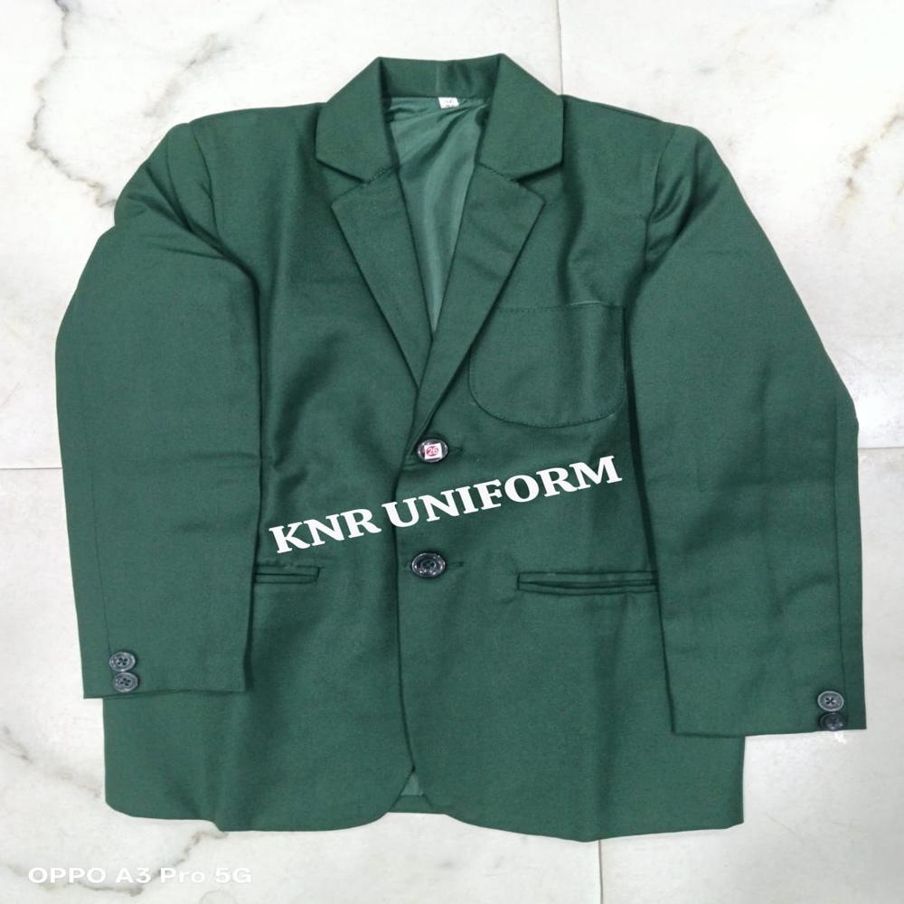 School Uniform Green Blazer at Best Price in New Delhi | Knr Uniforms