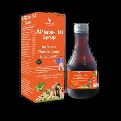 200ml Ayurvedic Platelet Booster Syrup - Drug Type: General Medicines ...