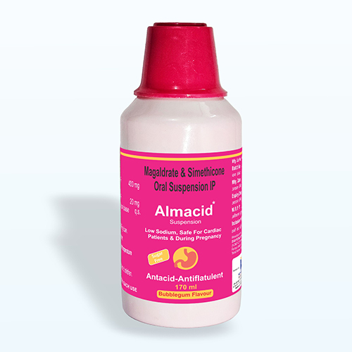 Almacid Bubblegum Flavour Suspension - Drug Type: General Medicines at ...