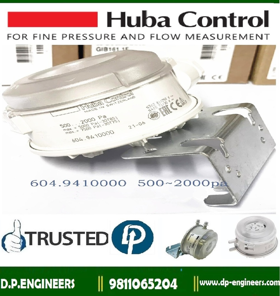 Huba 604.9210030 Differential Pressure Controller 100-1000pa at 6844.00 ...