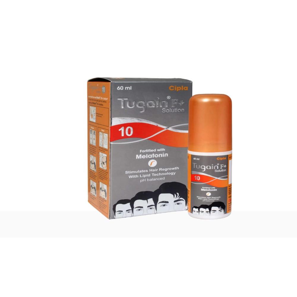 Tugain F+ 10 Solution Minoxidil + Finasteride 60Ml - Drug Type: General ...