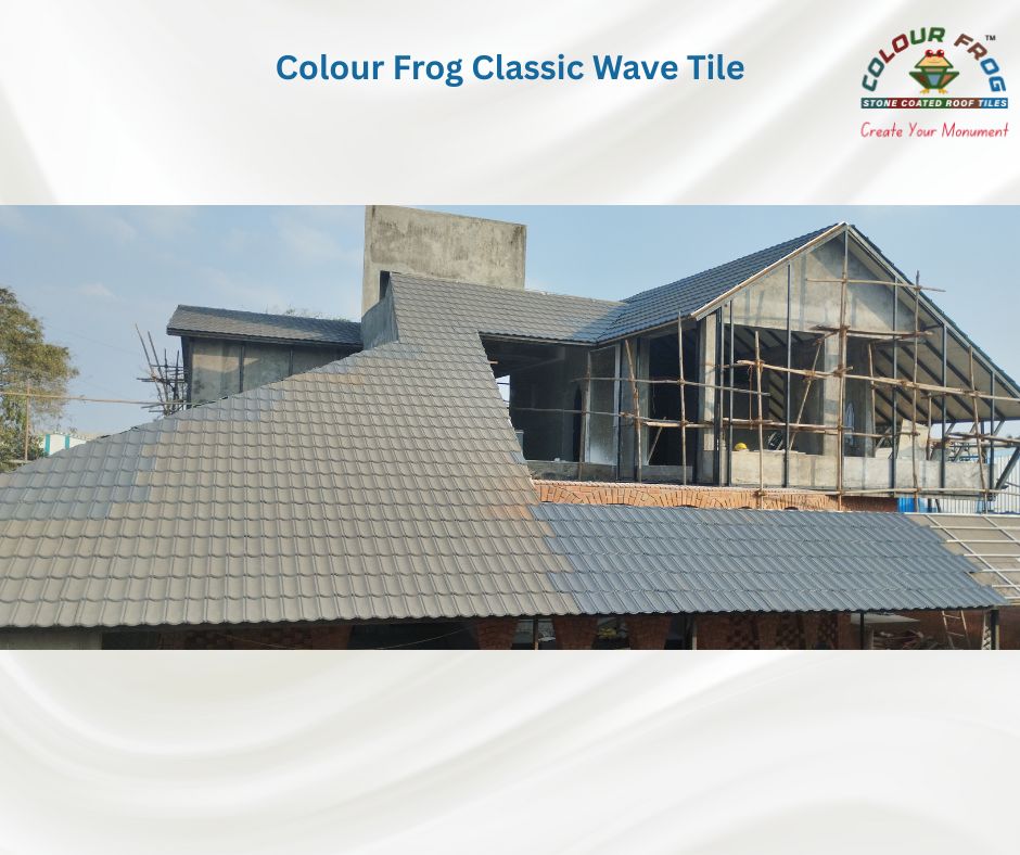 Classic Wave Stone Coated Roof Tiles at 82.60 INR at Best Price in Pune ...