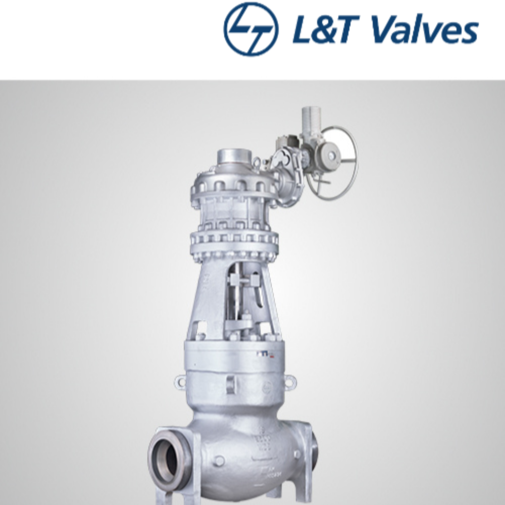 L&t Pressure Seal Bonnet Globe Valve Class 900 Butt Weld End at 53100. ...