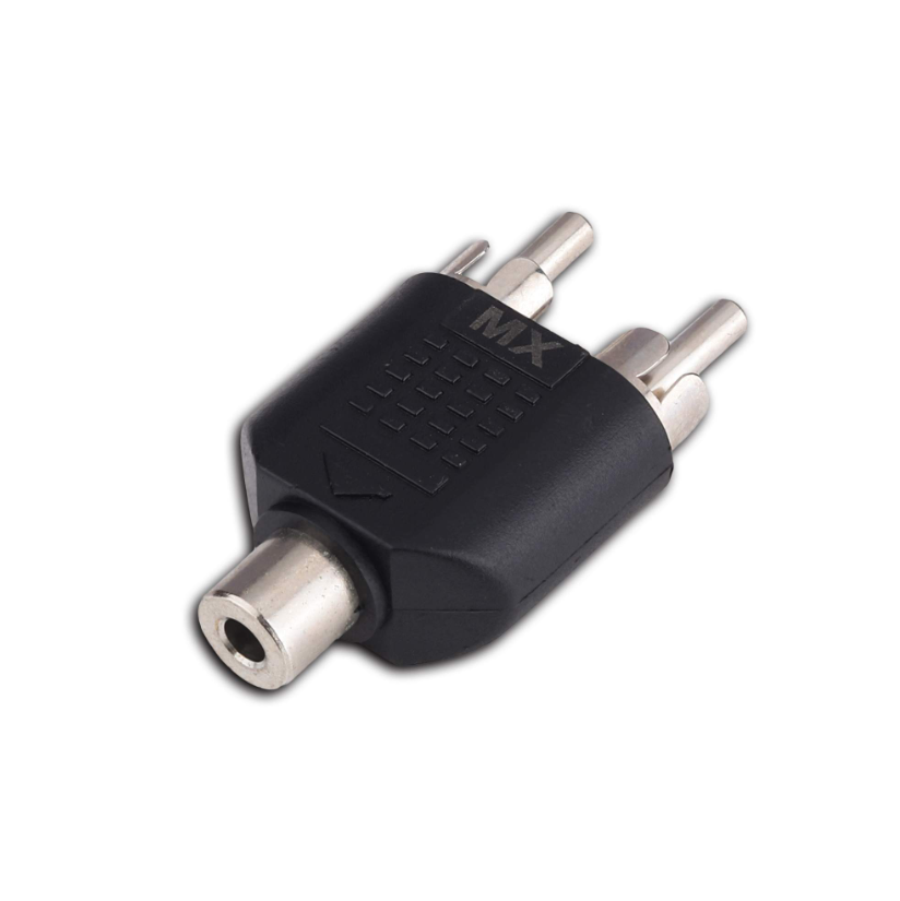 Mx 2 Rca Male To Ep Stereo Female 3.5mm Connector at 171.10 INR in ...