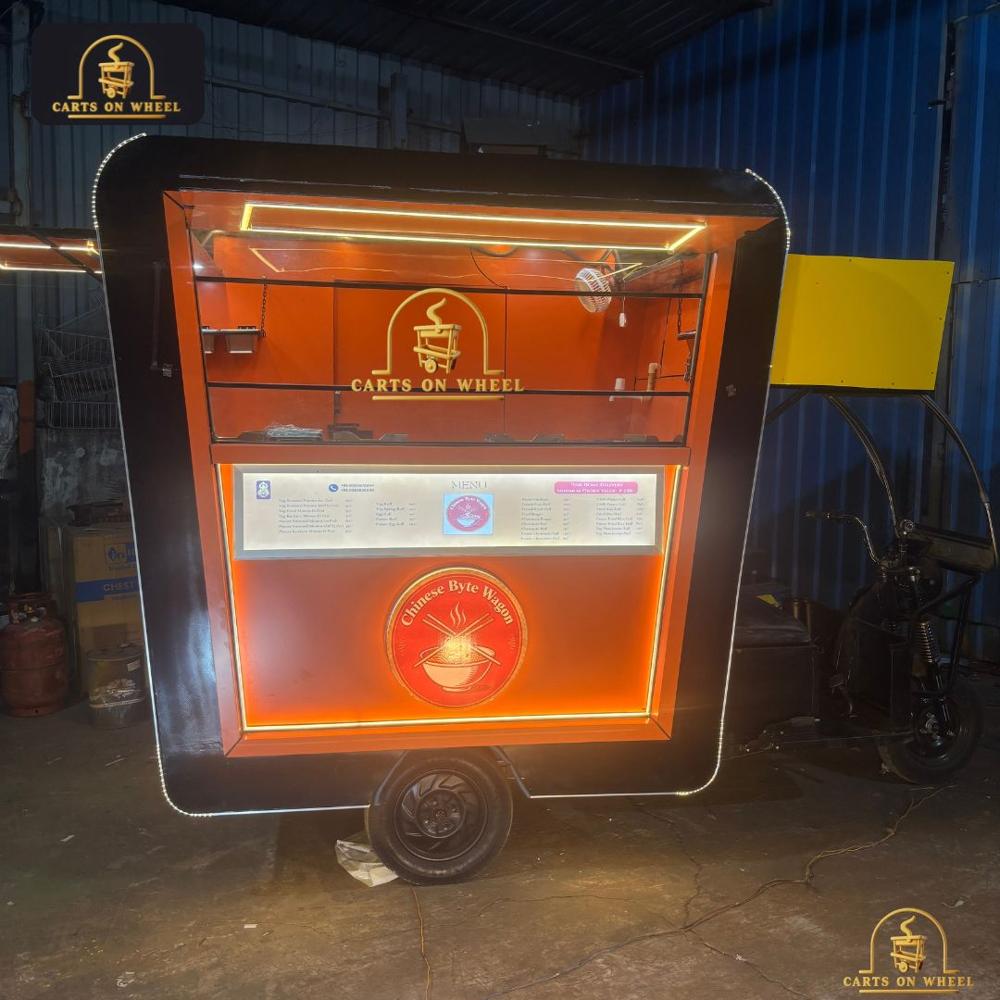 Chinese Bite Wagon E-rickshaw Food Cart By Carts On Wheel - Color ...