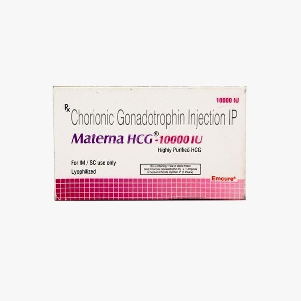 Materna Hcg 10000 Iu Injection at Best Price in Pune | Dev Medical