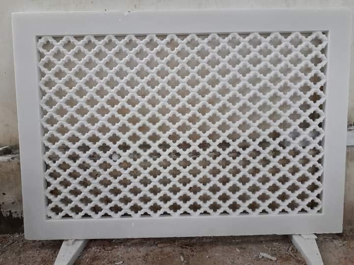 Marble White Jali - Features: Eco-Friendly - Features: Eco-friendly at ...