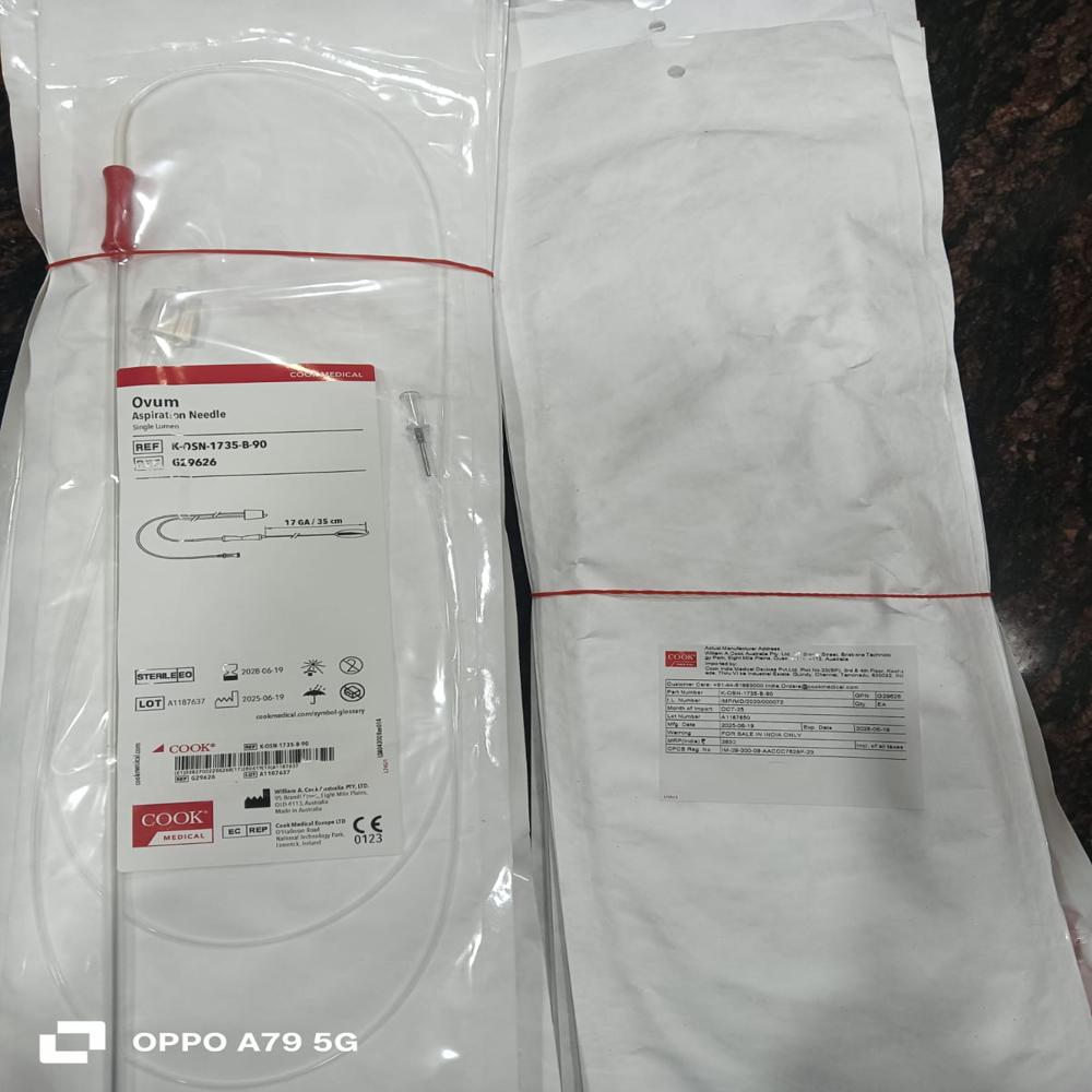 Cook Medical Opu Needle at 2849.70 INR in Noida | A To Z Fertility ...