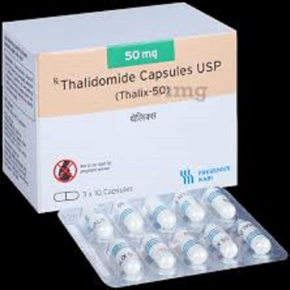 Thalix Thalidomide 50mg Capsule at 180.00 INR in Pune | Dev Medical