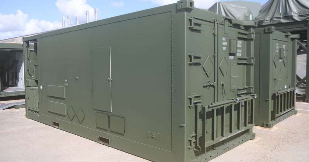 Military Storage Container - Height: 8-10 Approx. Foot (Ft) - Height: 8 ...