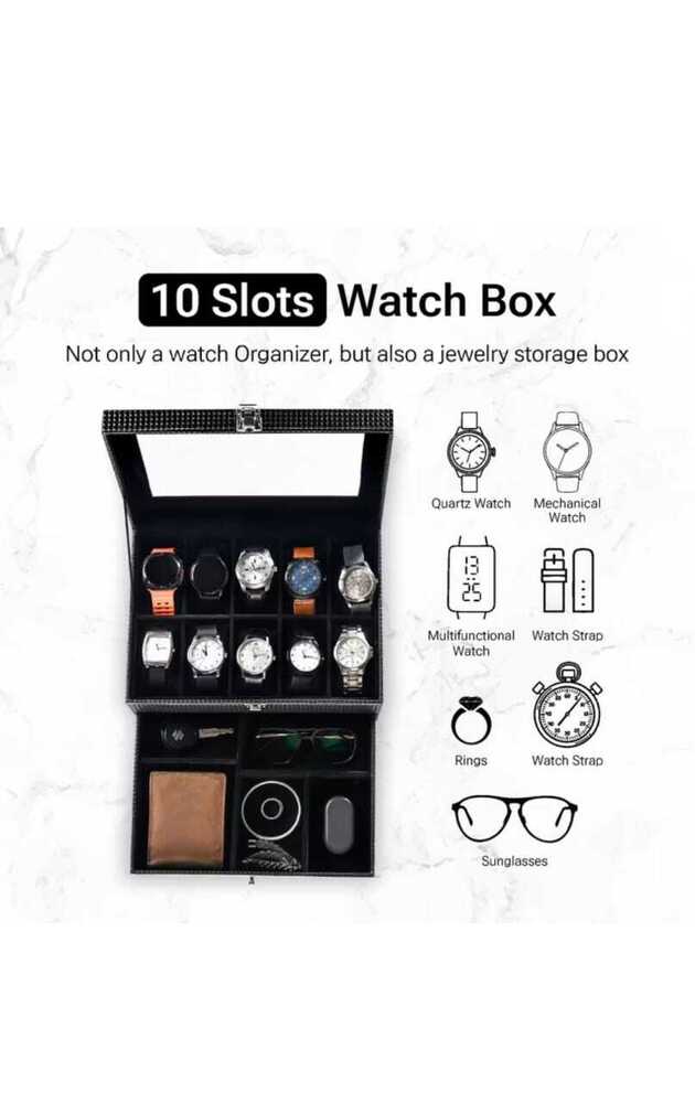 New Watch Box - Color: Black - Color: Black at Best Price in Delhi ...
