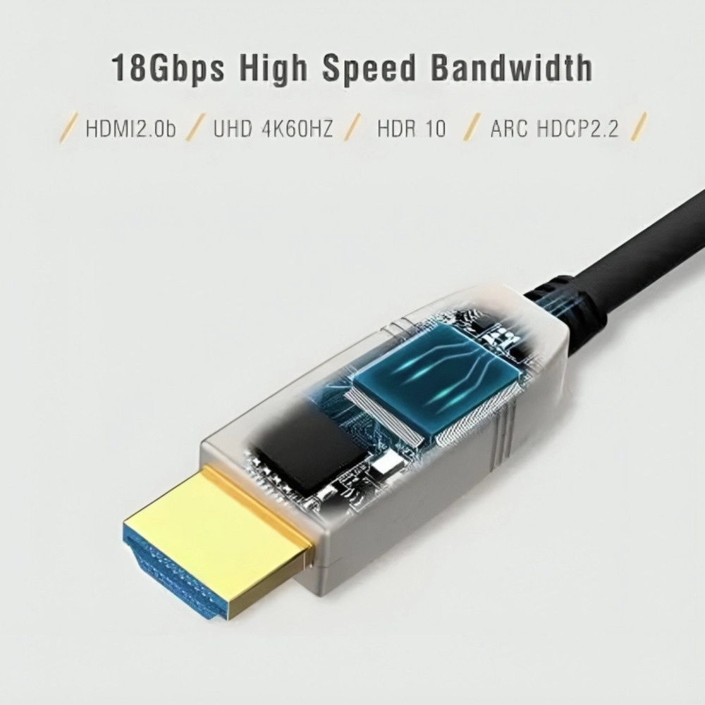 4k Hdmi Optical Fiber Cable 100 Meter at 3891.64 INR in Jamnagar ...