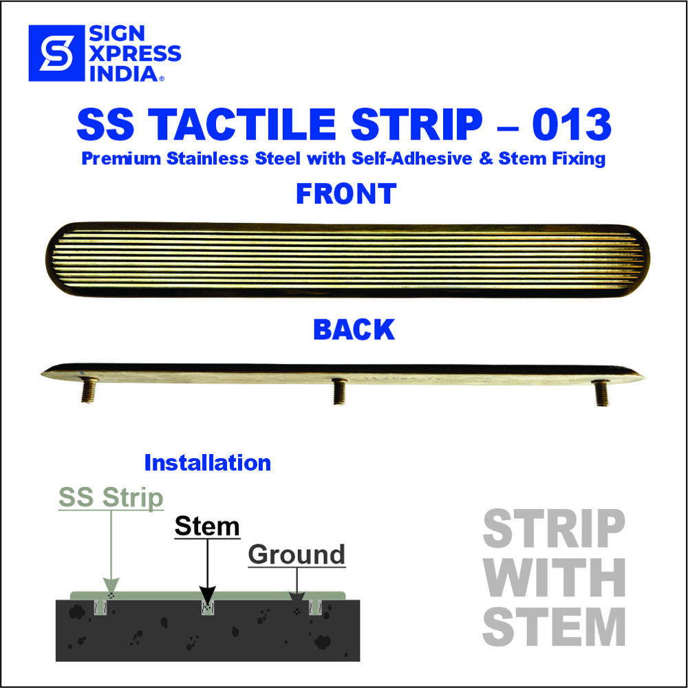 Ss Tactile Strip 013 Grade 316 (stem at 306.80 INR in New Delhi ...