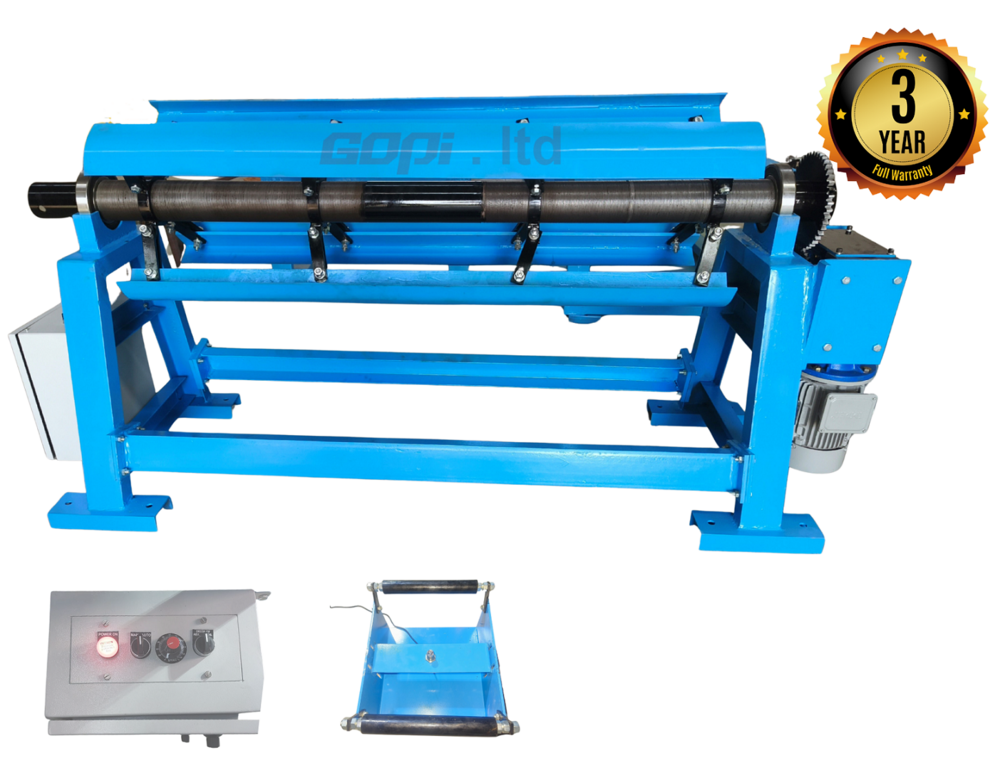 5 Mt Motorized Decoiler at Best Price in Rajkot | Gopi Machine Tools