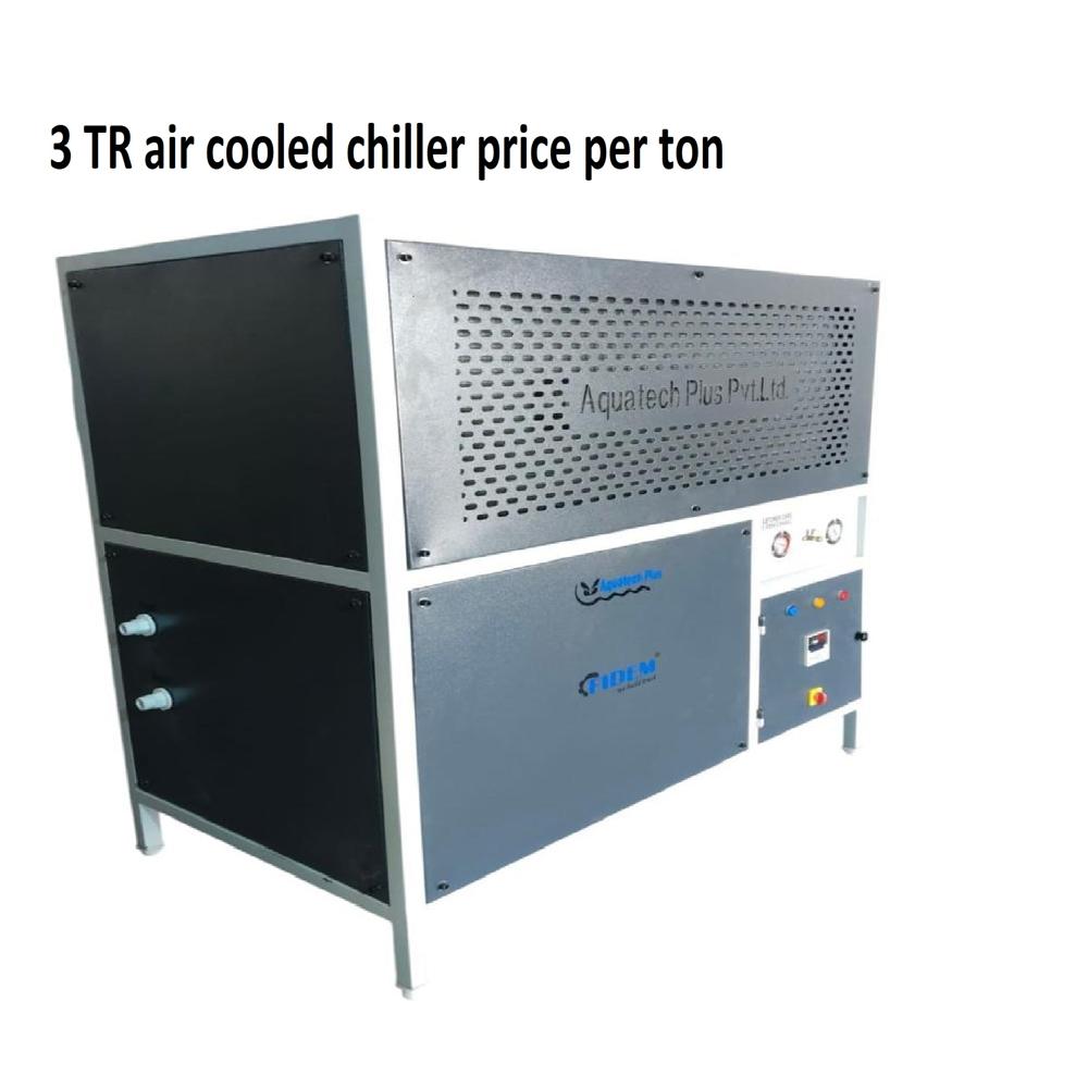 3 Tr Air Cooled Chiller Price Per Ton at 106200.00 INR in Rajkot ...
