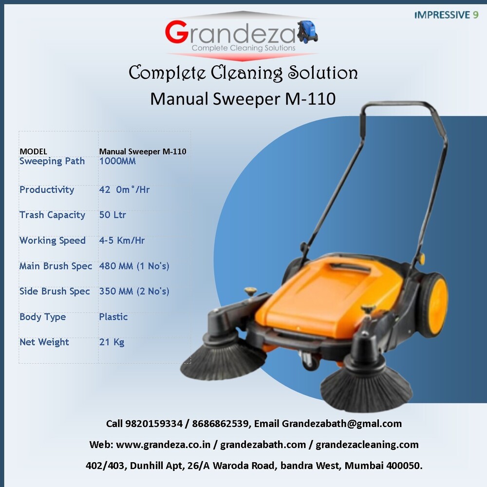 Imp Grandeza Manual Sweeper M-110 at Best Price in Mumbai | Grandeza Bath