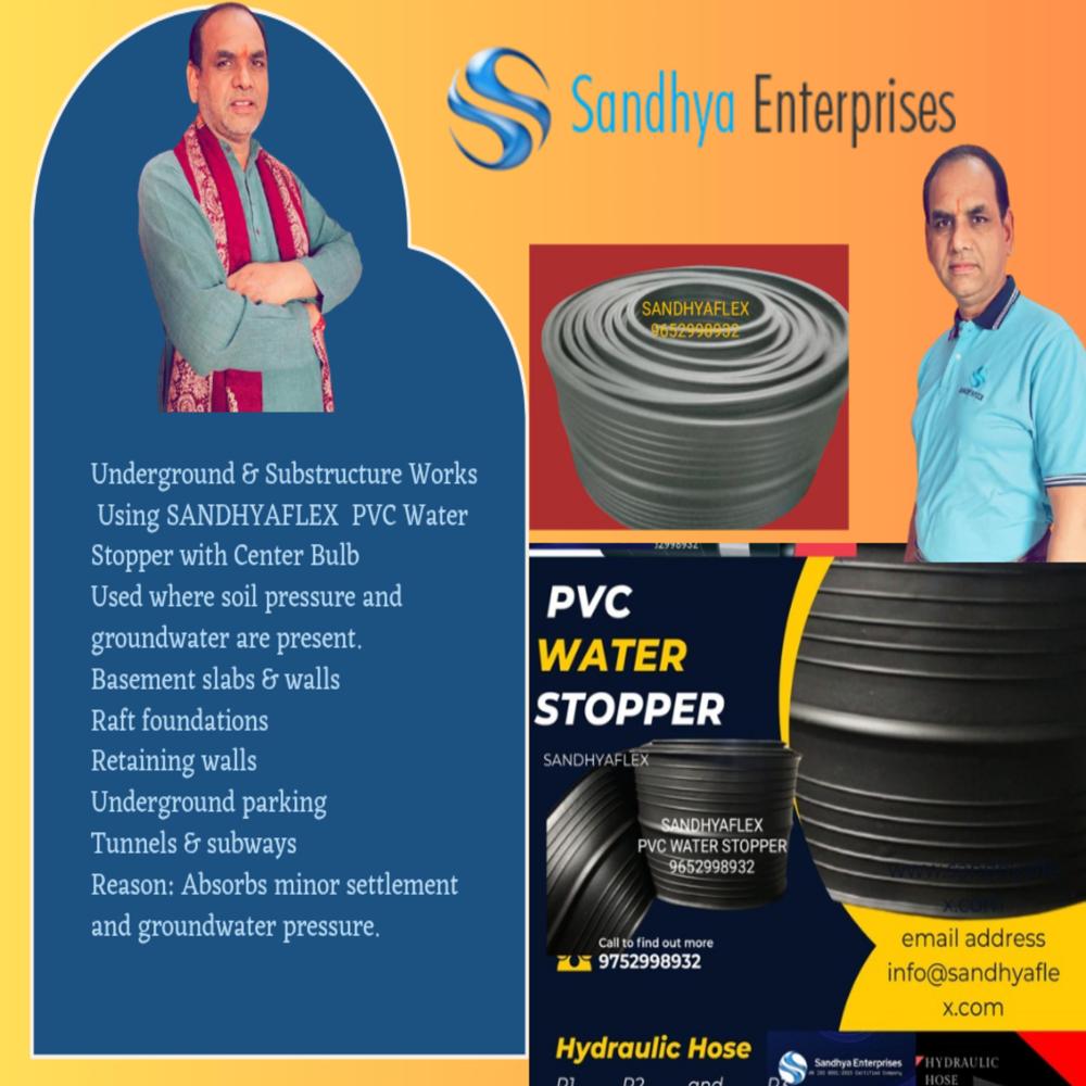Pvc Water Stopper at 153.40 INR in Hyderabad, Telangana | Sandhya ...